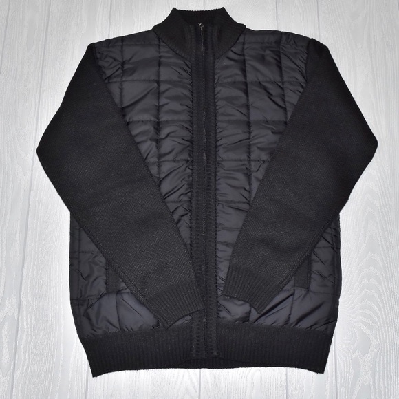 Six Lincoln | Jackets & Coats | Nwt Six Linclon Mens Black Down Zipper ...